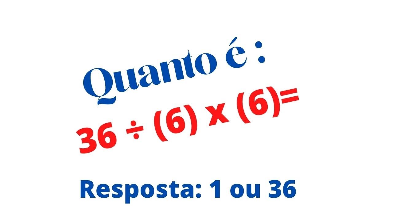 Expressão numérica simples - YouTube