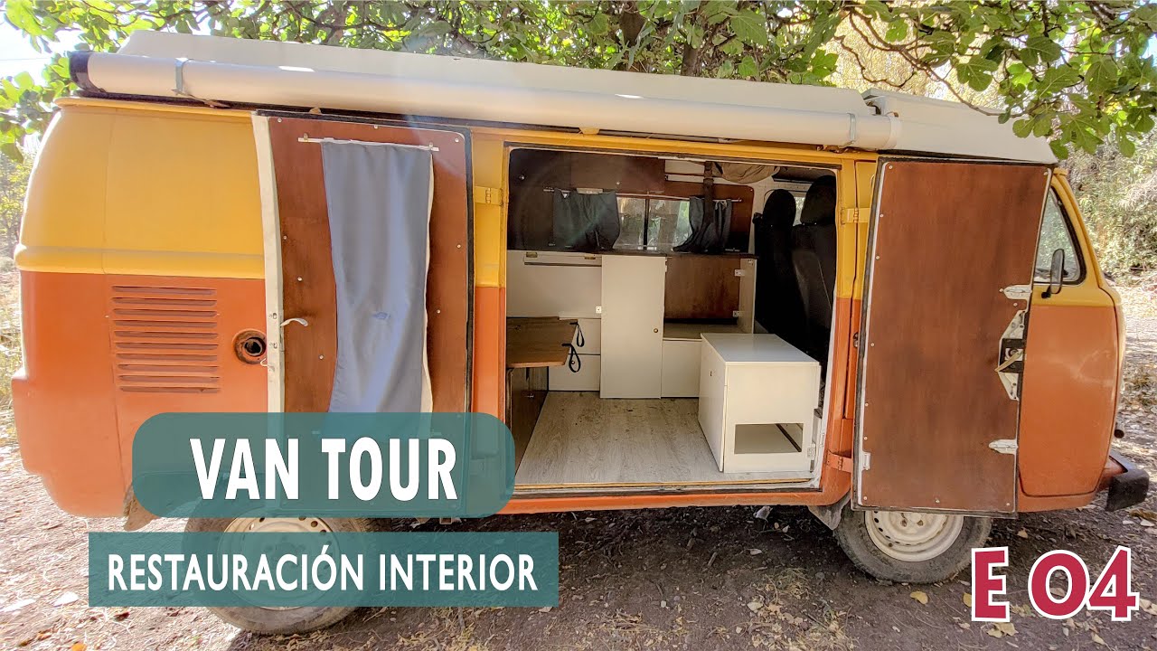 🙌🏼Así quedó el INTERIOR de nuestra Combi VW T2🚌 - RESTAURACIÓN - YouTube