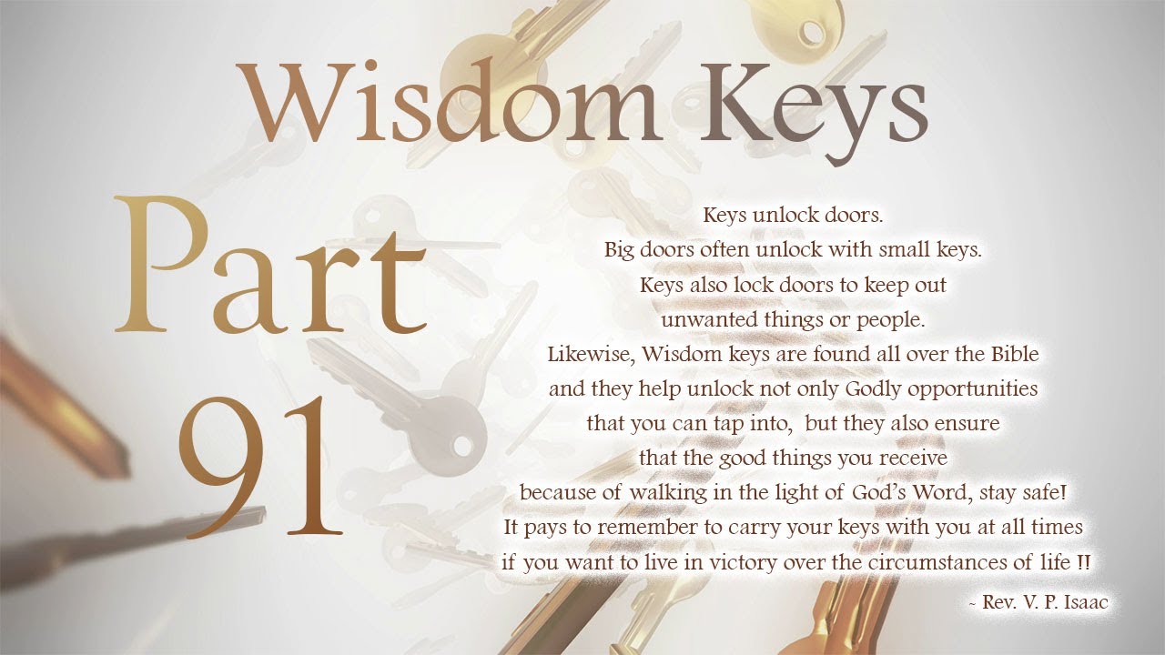 Wisdom Keys - Part 91 - YouTube