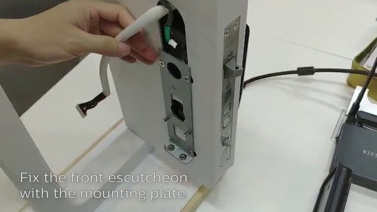 How to Install Philips Alpha smart door lock - YouTube