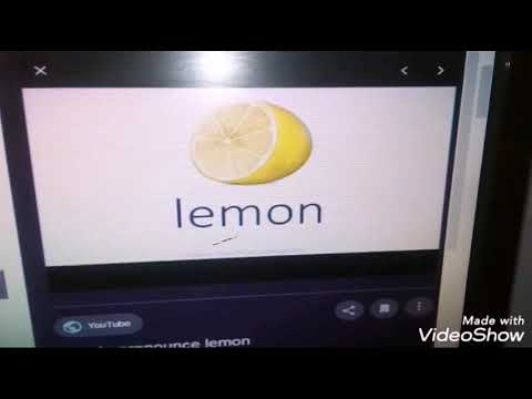 تعالوا شوفوا النطق الصح لكلمه lemon #انطقها_صحHow to pronounce lemon ...