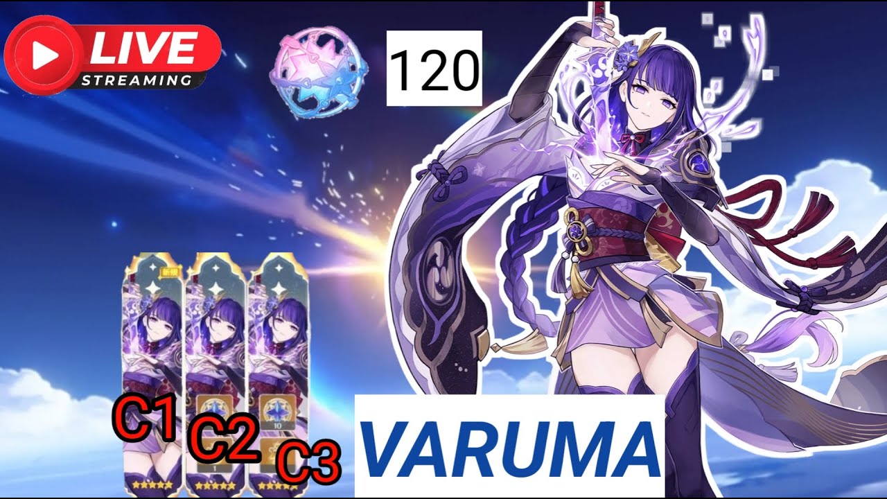 🔴தமிழ் c3Raidershogun varuma#genshinimpacttamireviewcholaempiregaming# ...