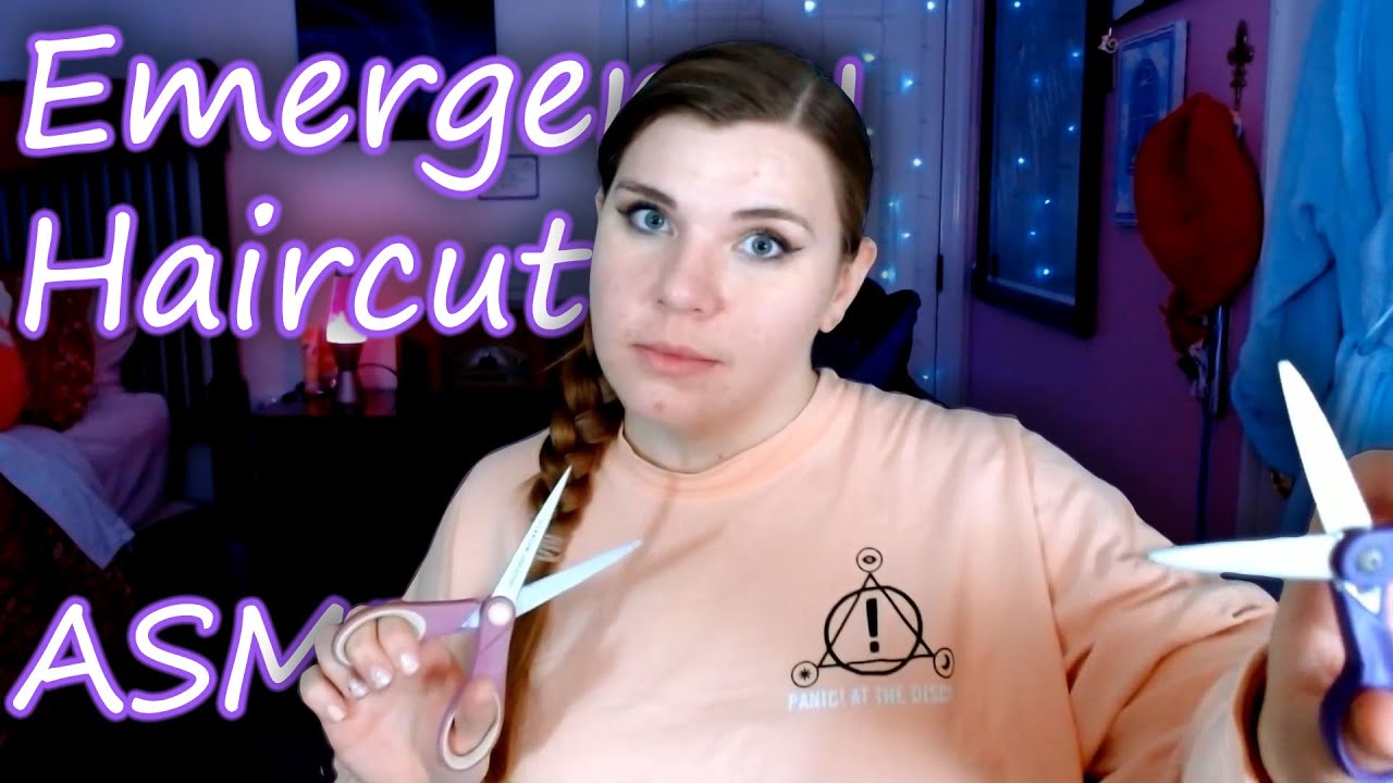 ASMR | Emergency Haircut - YouTube