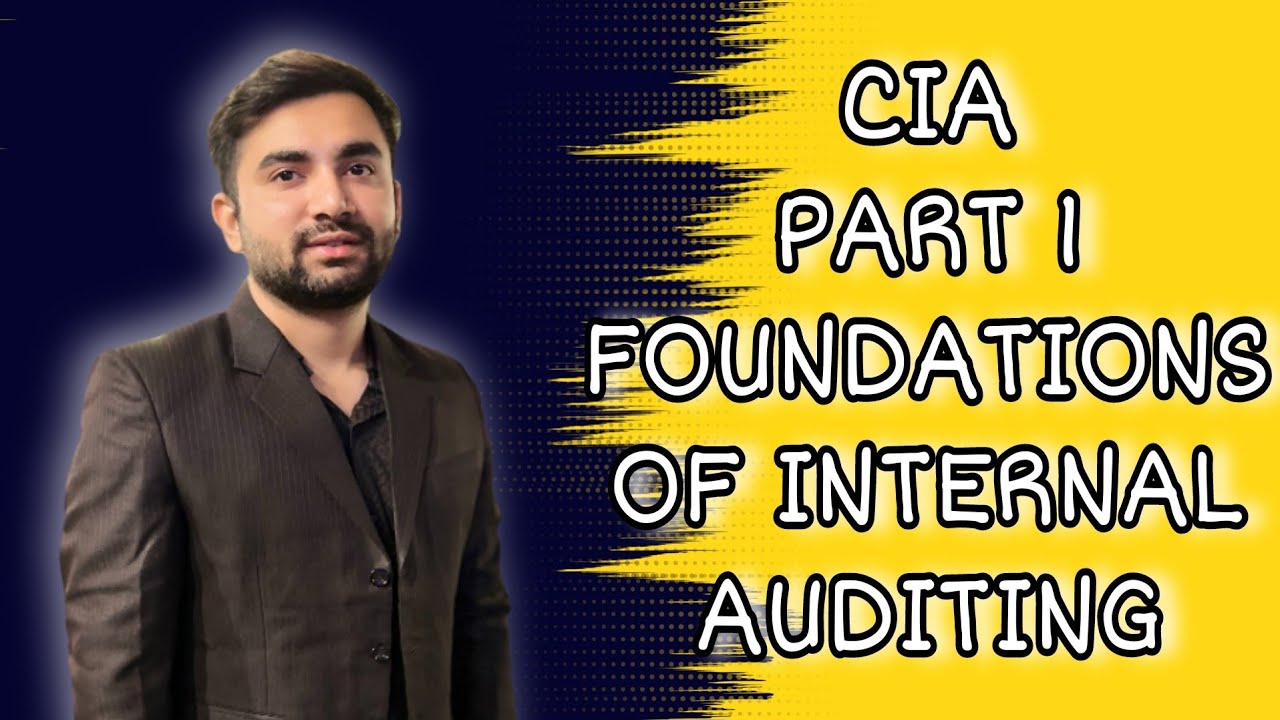 CIA PART 1 IIA USA || FOUNDATIONS OF INTERNAL AUDITING || DOMAIN 1 ...