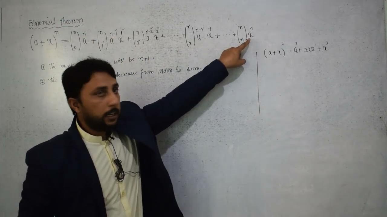 Binomial Theorem| Expansion of Binomial Theorem - YouTube