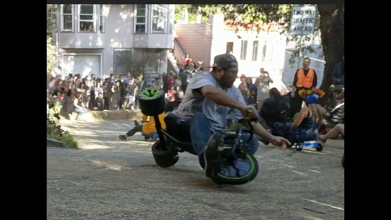 BIG WHEEL RACING - SAN FRANCISCO 2018 - YouTube