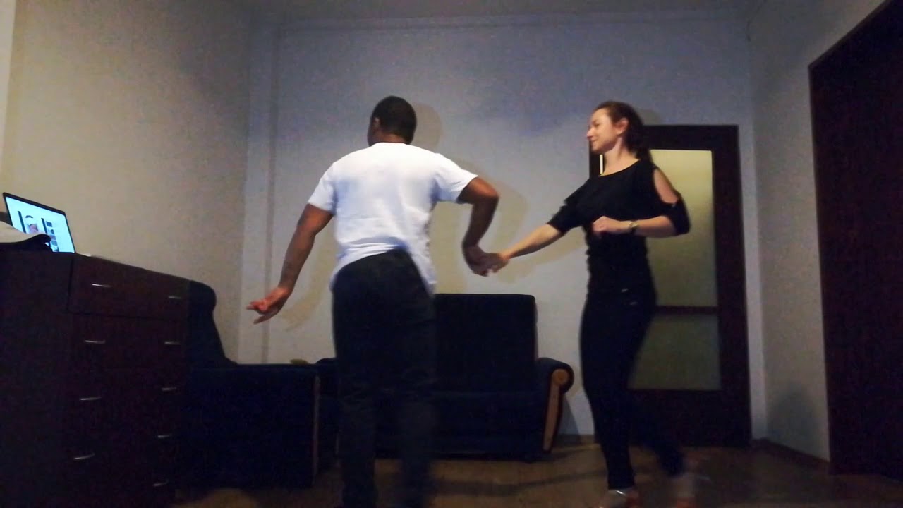 Online lesson1, Salsa basic step 2 - YouTube