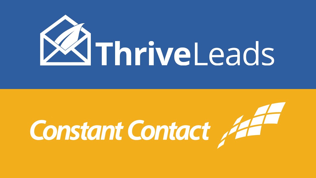 Constant Contact API Integration for Thrive Leads - YouTube