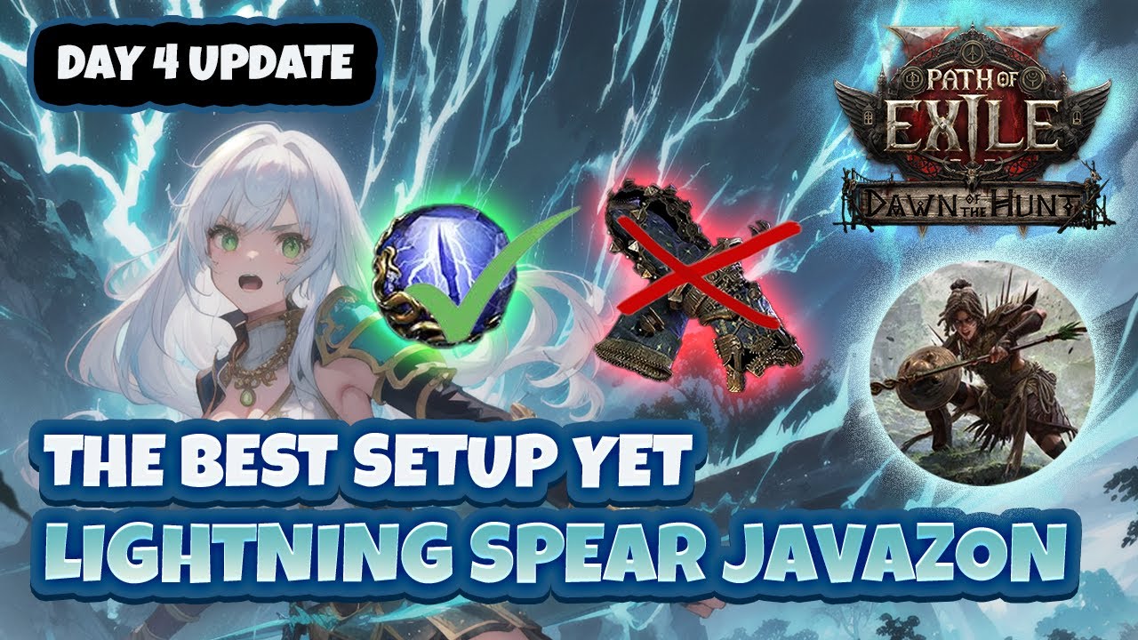 [PoE 2] Gamechanger setup for Lightning Spear | Day 4 Lightning Spear ...