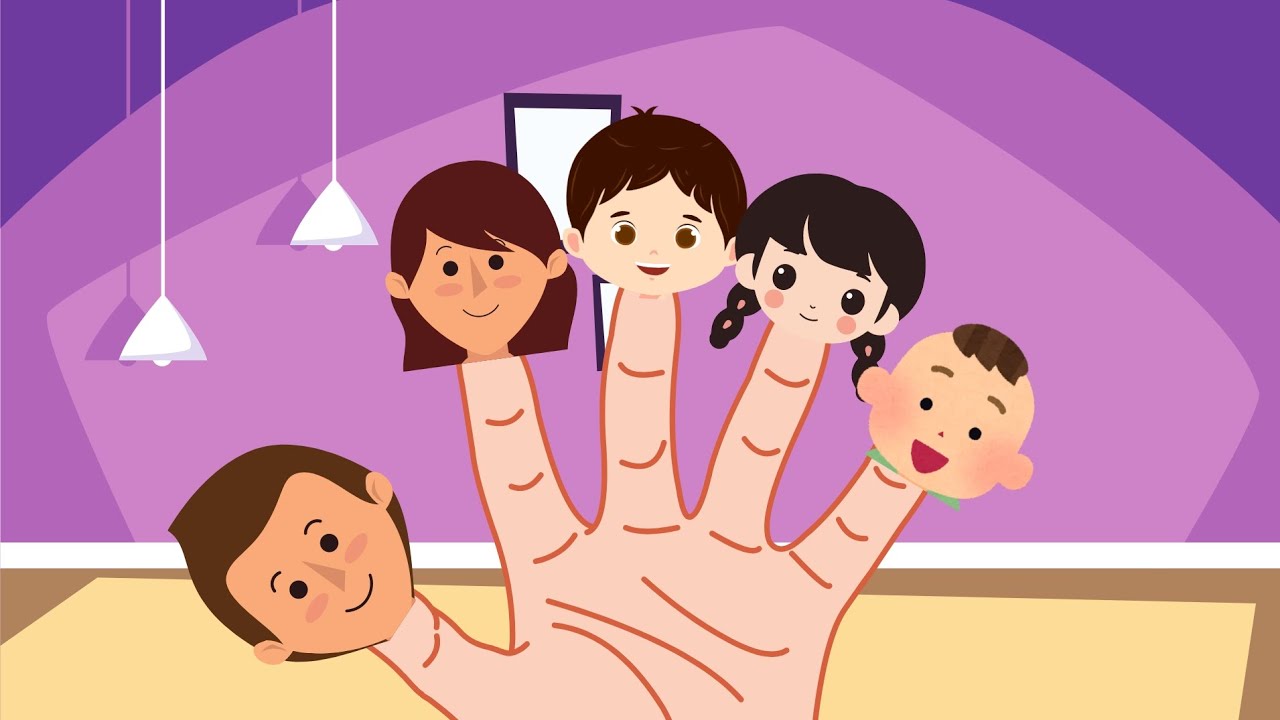 The Family Finger | Daddy Finger | Children's Song | Nursery Rhymes ...