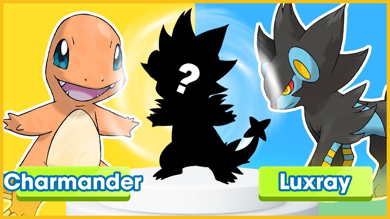 Pokemon Fusion | Charmander + Luxray | pokemon infinite fusion ...