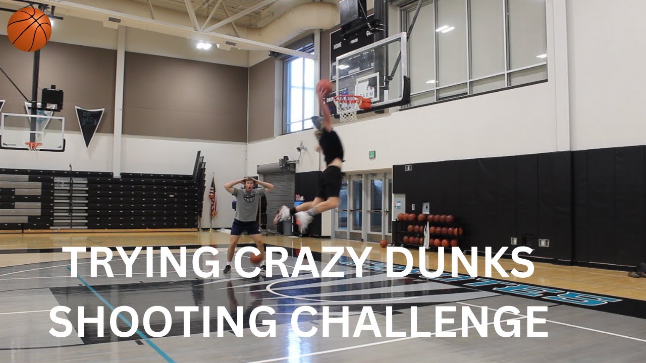 Trying Crazy Dunks x Shooting Challenge - YouTube