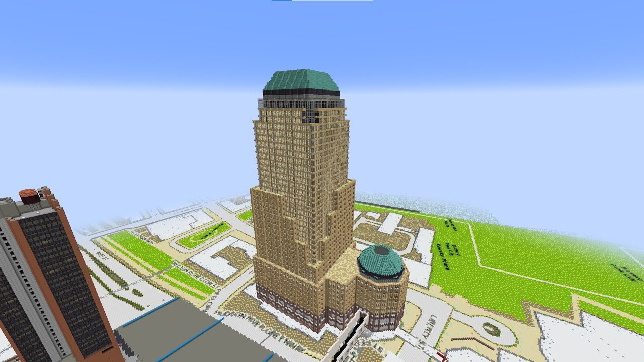 Building Manhattan in Minecraft #11 [1 WFC] - YouTube