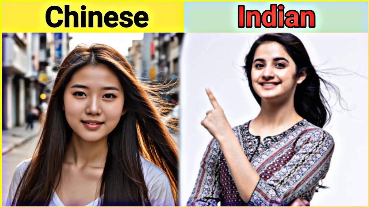Chinese लोग Indian लोगों से अलग क्यों दिखते हैं 🤔। Why Chinese & Indian ...