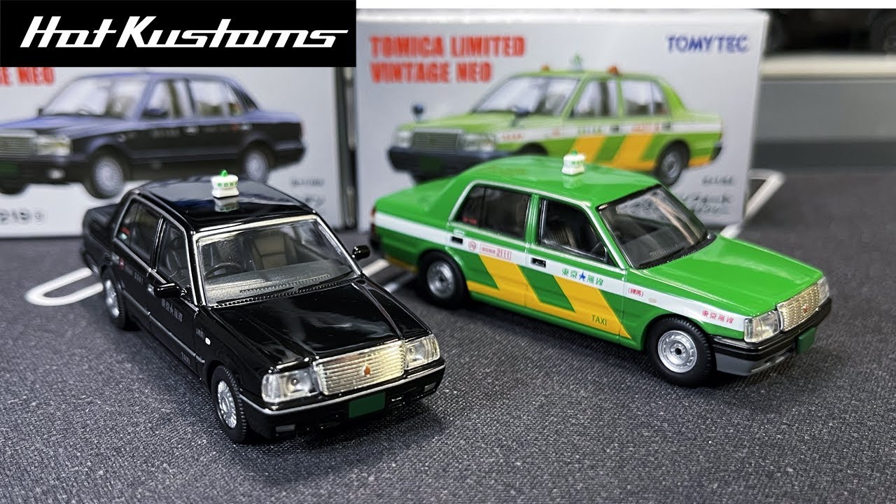 Happy Memories With Tomica TLVN Toyota Crown Tokyo Musen Taxi - YouTube