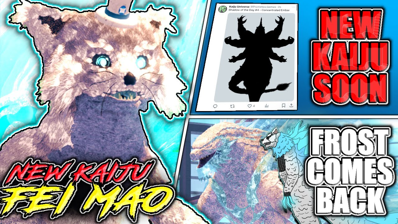 New Kaiju FEI MAO! New Endgame Kaiju Soon? + Frostbite Remake ...
