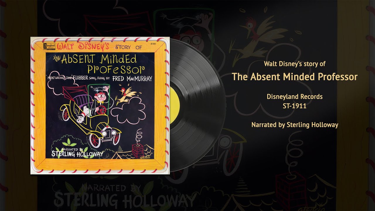 Walt Disney's The Absent Minded Professor (ST-1911) | Vintage Disney ...