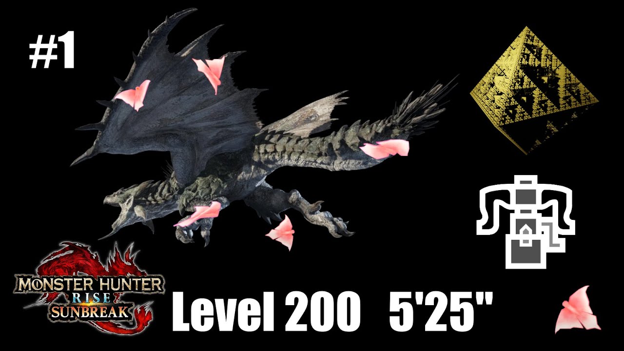 MHRise: Sunbreak | Rathian | Level 200 | Normal HBG | 5'25" - YouTube