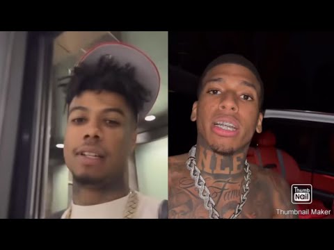 Blueface & NLE Choppa Go Back And Forth Online Over Him Trying To Get ...