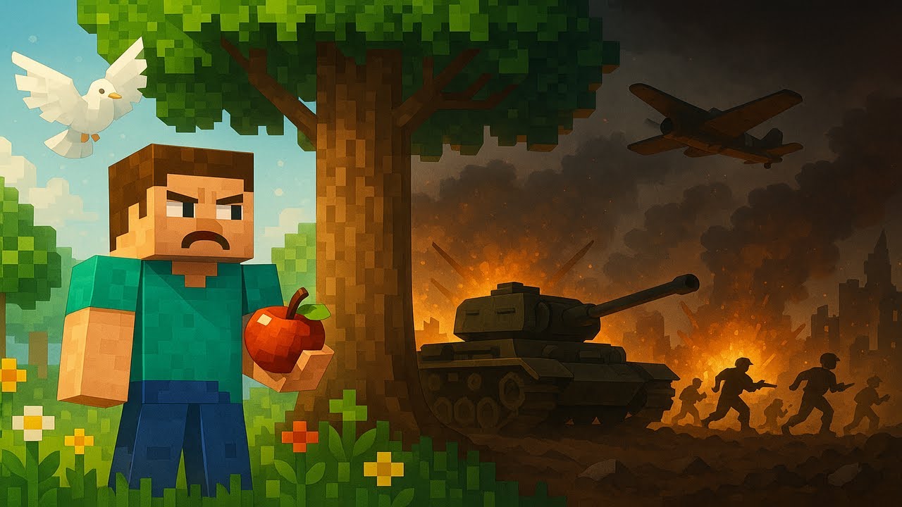 Minecraft War Timeline – Cinematic Music Video - YouTube