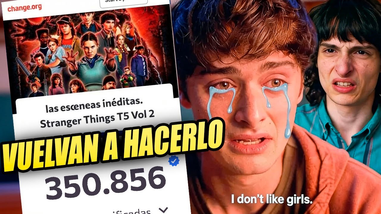 Stranger Things 5 es TAN CRINGE que EXIGEN a Netflix REHACER Temp 5 ...