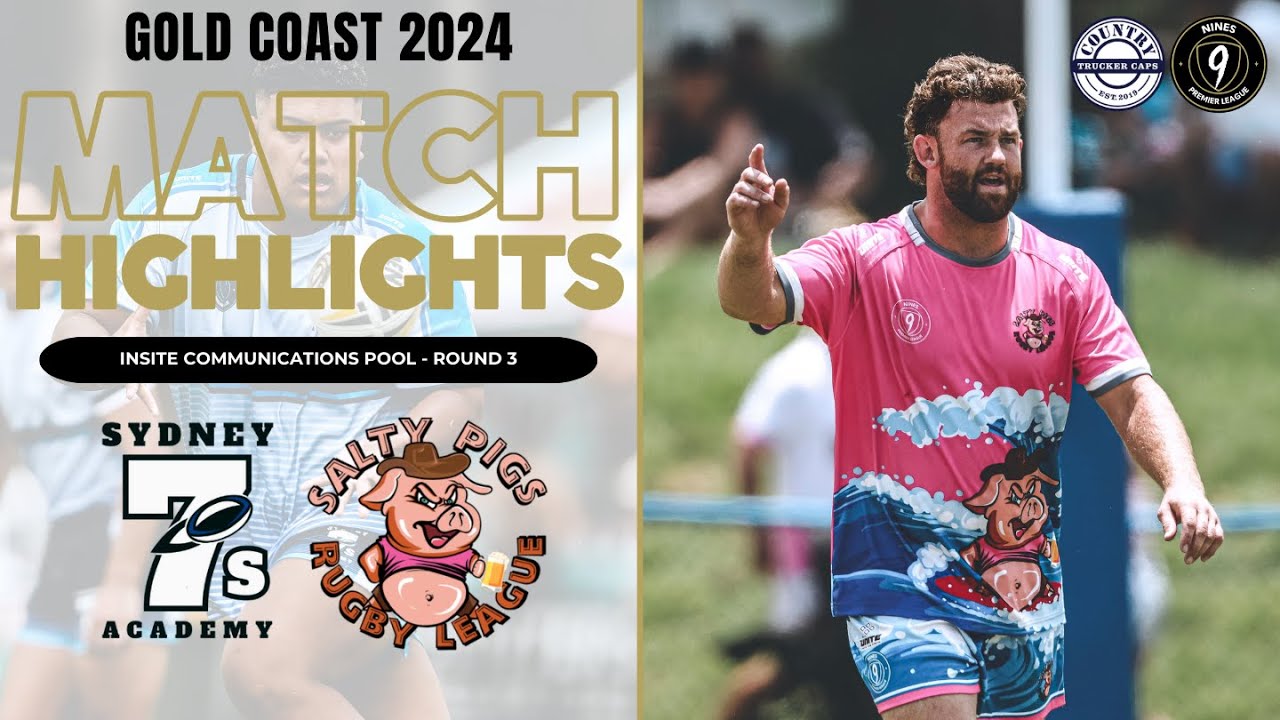 Round 3 - Sydney 7s Academy v Salty Pigs - YouTube