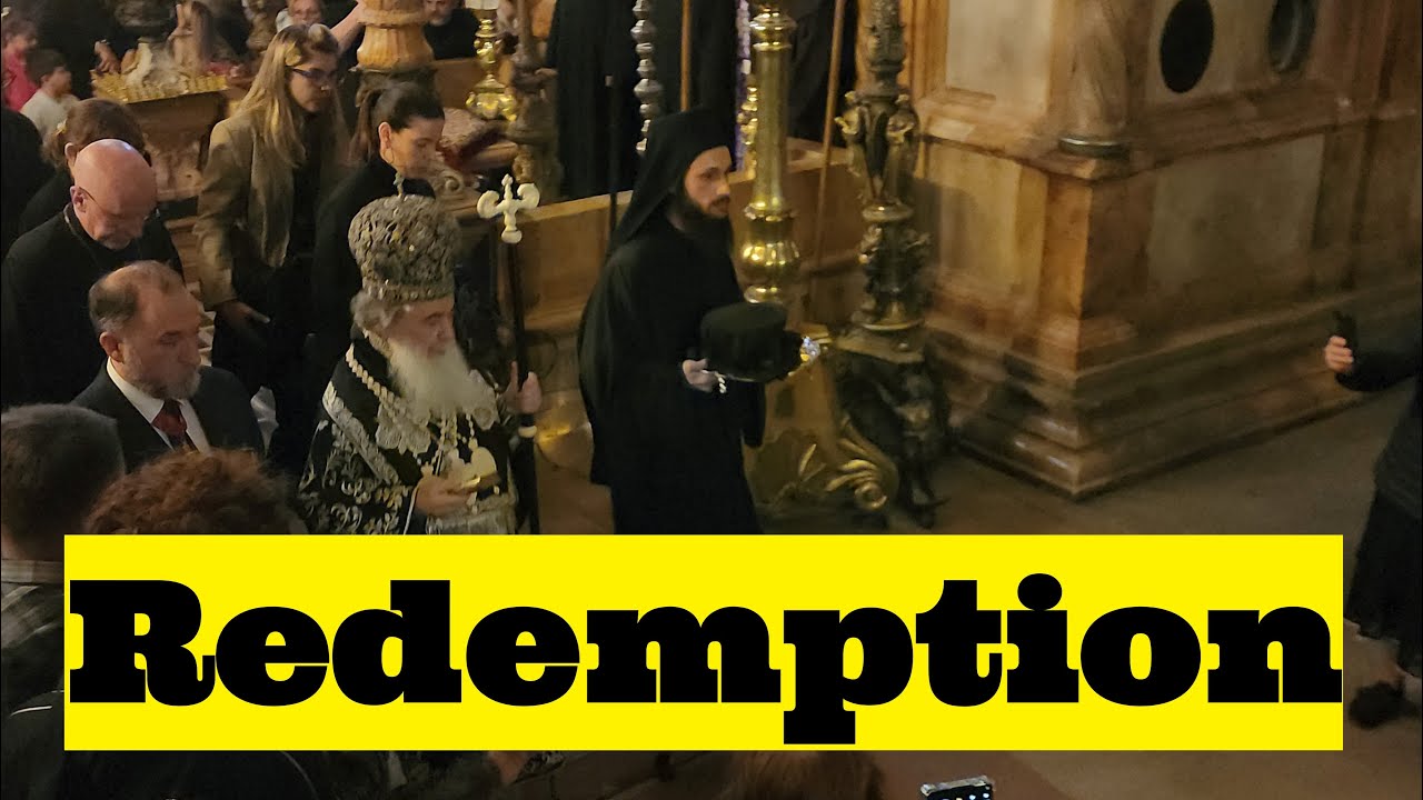 Christ's Funeral Service on Good Friday at the Sacred Jerusalem Site ...