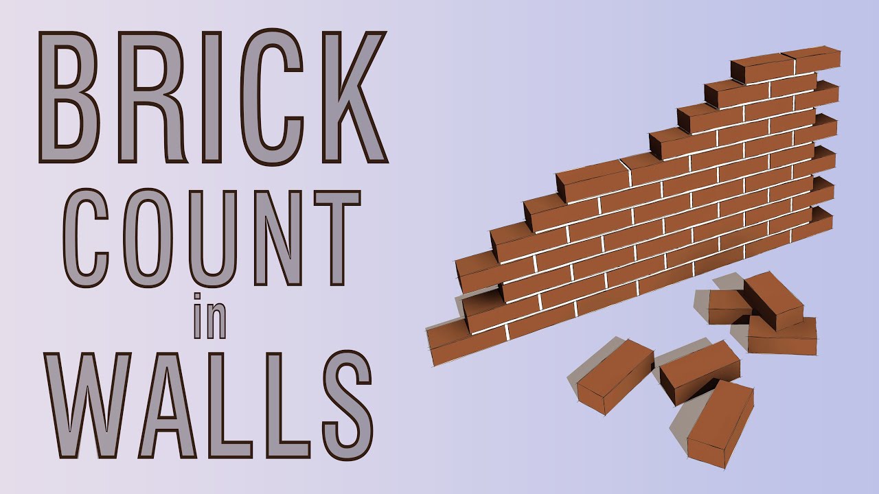 🧱 How to Calculate the Number of BRICKS your Project Needs? #revit ...