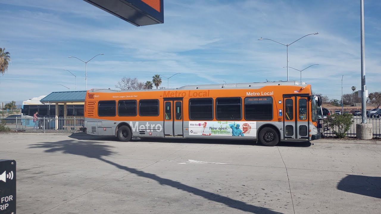 (SPECIAL) 2011 LACMTA NABI Metro 45C 8463 - YouTube