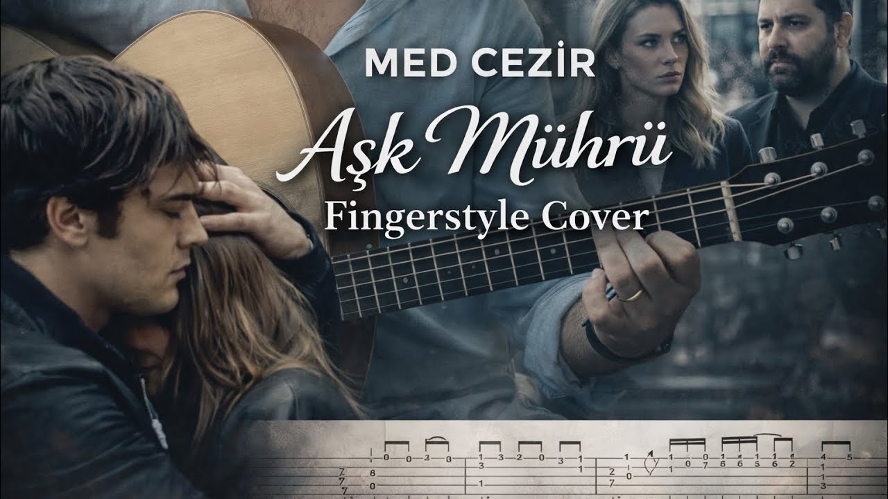 Med Cezir - Aşk Mührü ( mira Yaman) Fingerstyle Gitar Cover + Tab ...