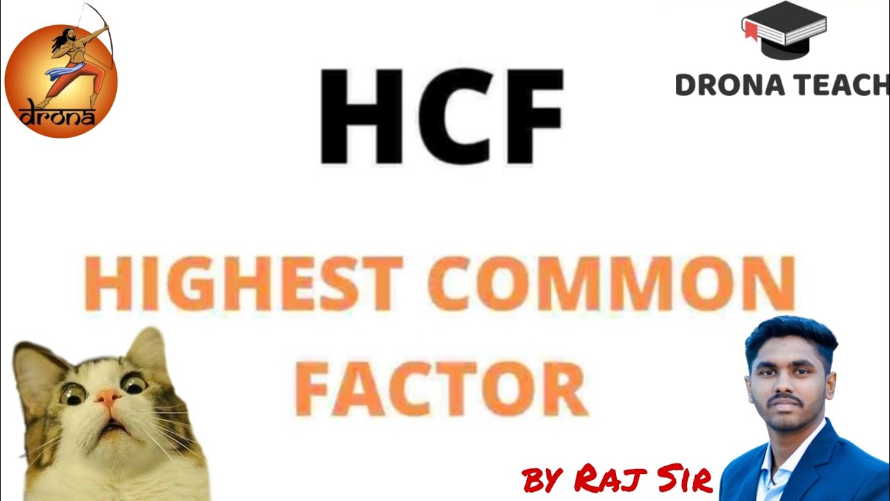 How To Find HCF Learn Step By Step | With Raj Parbat| CBSC | MPSC | MHT ...