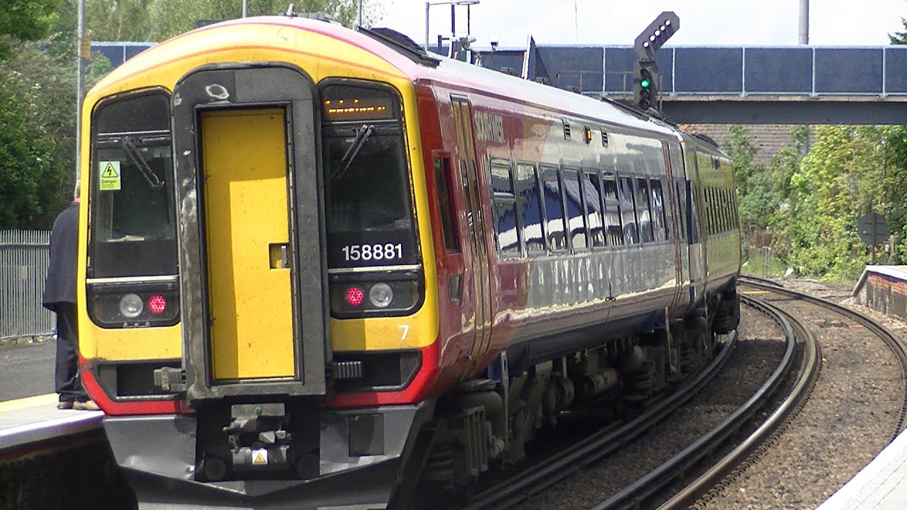 Trains at Redbridge - YouTube