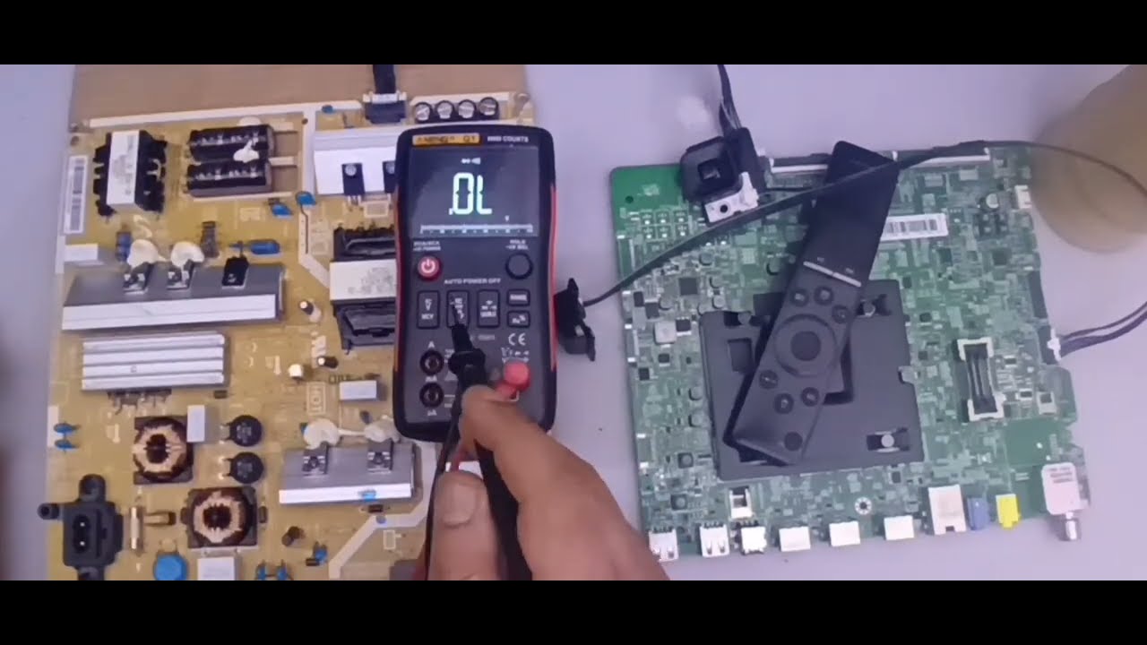 84 SAMSUNG TÉLÉVISION MOSFETS COURT-CIRCUIT ALIMENTATION . - YouTube