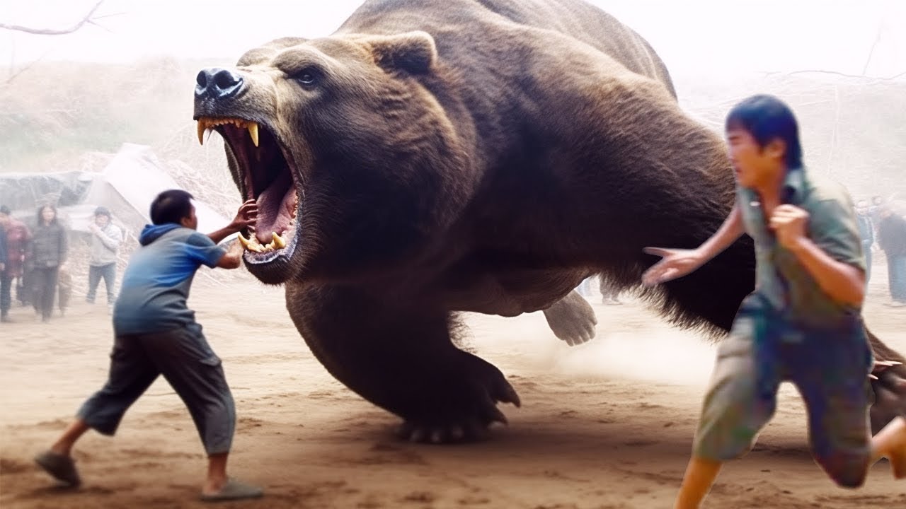 20 Scariest Bear Encounters Caught On Camera - YouTube