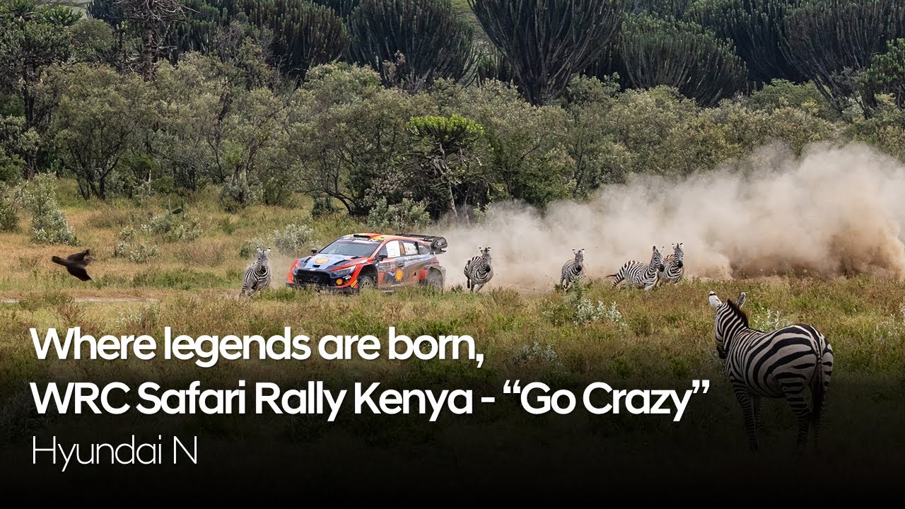 Where legends are born, WRC Safari Rally Kenya – “Go Crazy” | Hyundai N ...