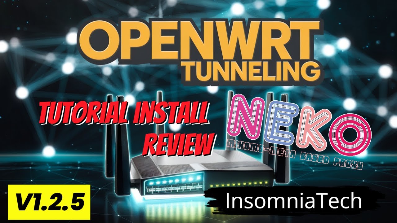 Review/Tutorial install nekoclash di openwrt - YouTube