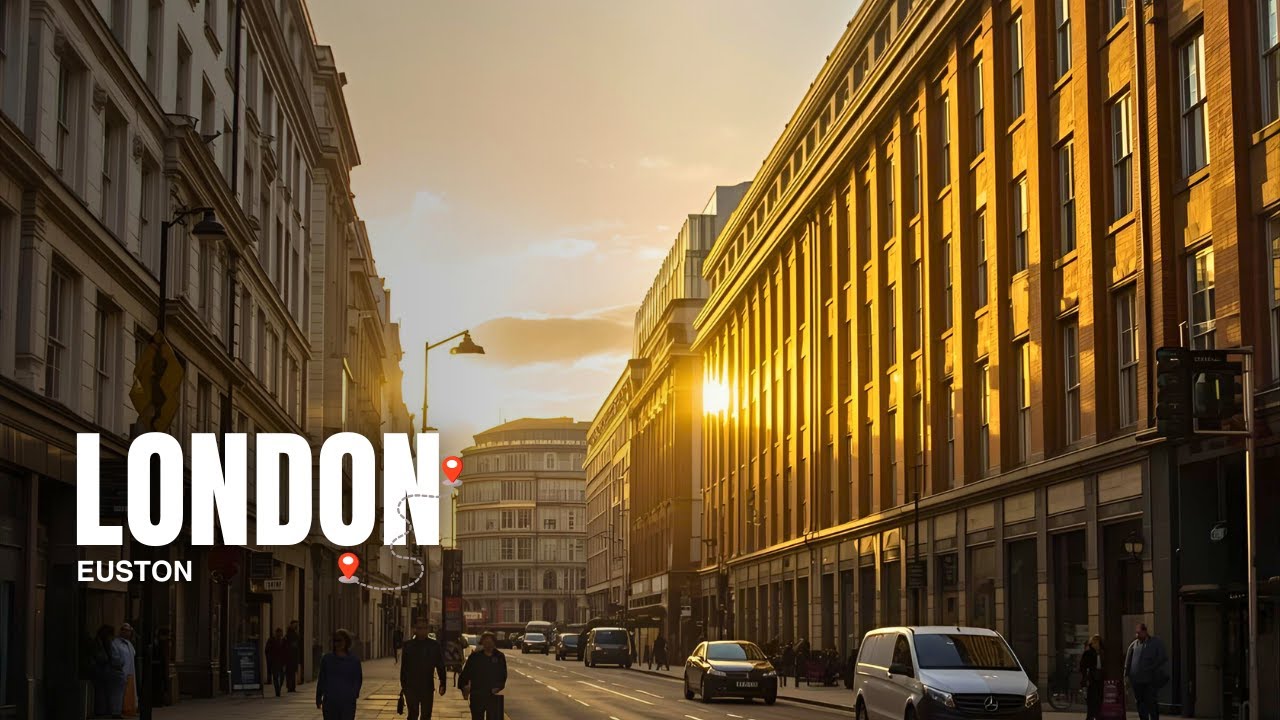 30 MINUTES | London Euston Walking Tour 4K HDR | OCTOBER 2025 - YouTube