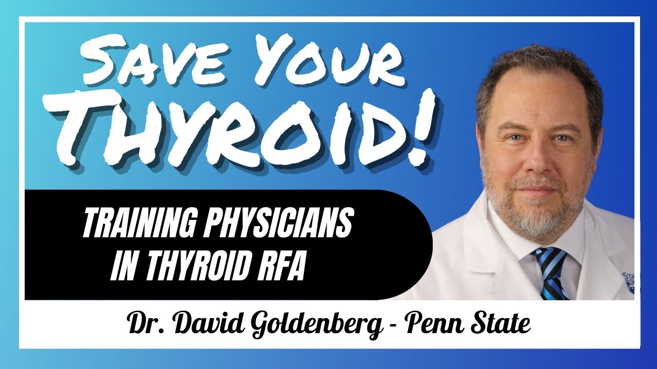 Training physicians in Thyroid RFA in HERSHEY, PA: Dr. David Goldenberg ...