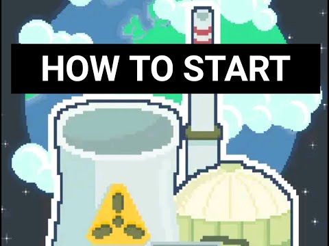 Reactor - Energy Sector Tycoon: Starting a new game.