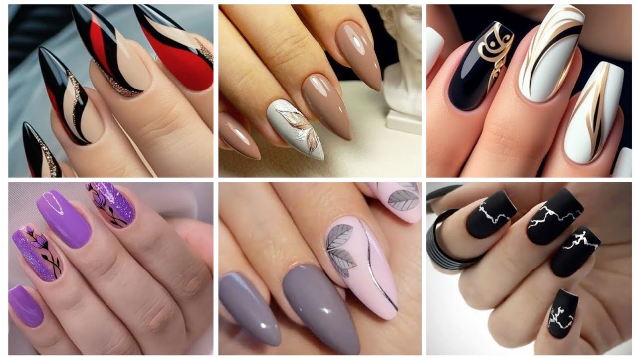Simple Decent Nail Polish Designs In 2024-25 modern Simple Print 🔥 ...