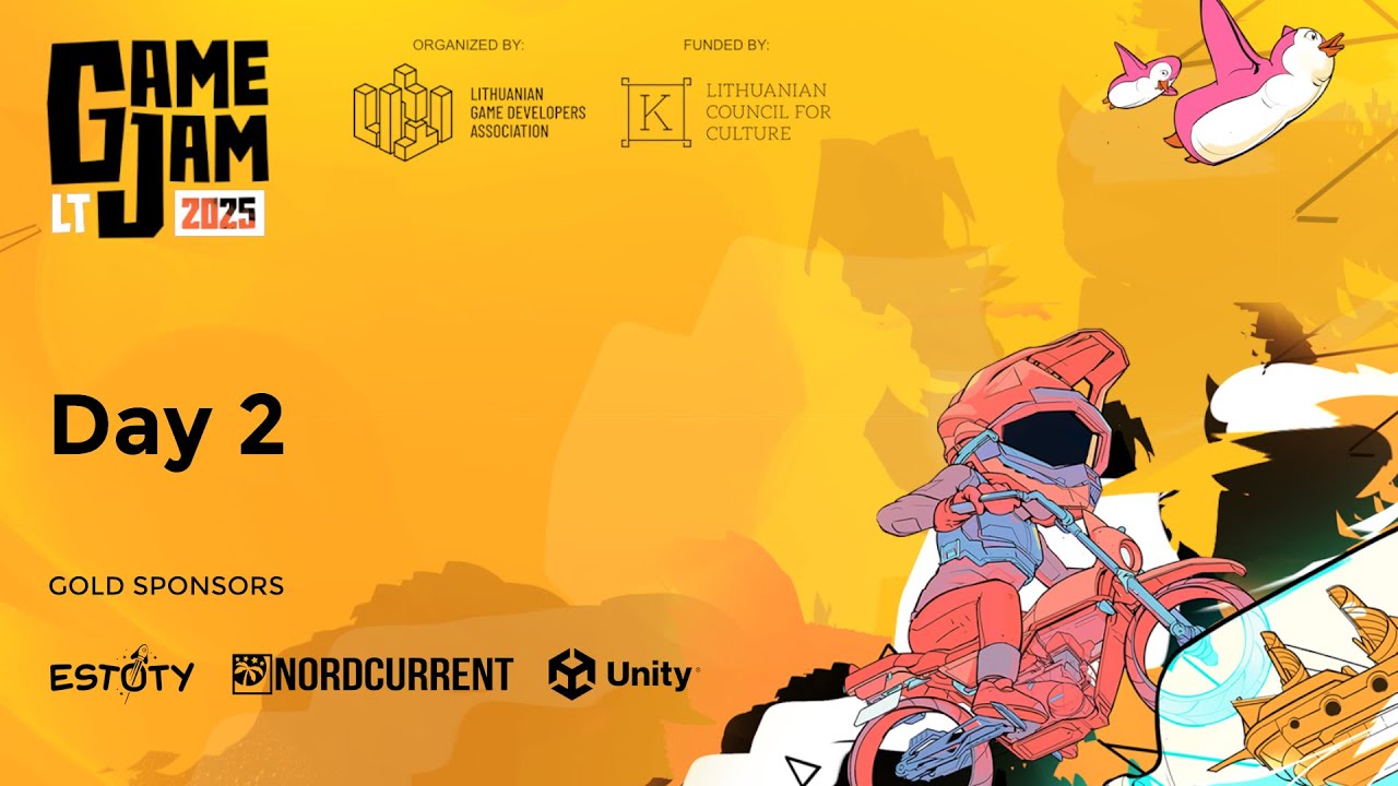 LT Game Jam 2025 - Day 2 Plan - YouTube