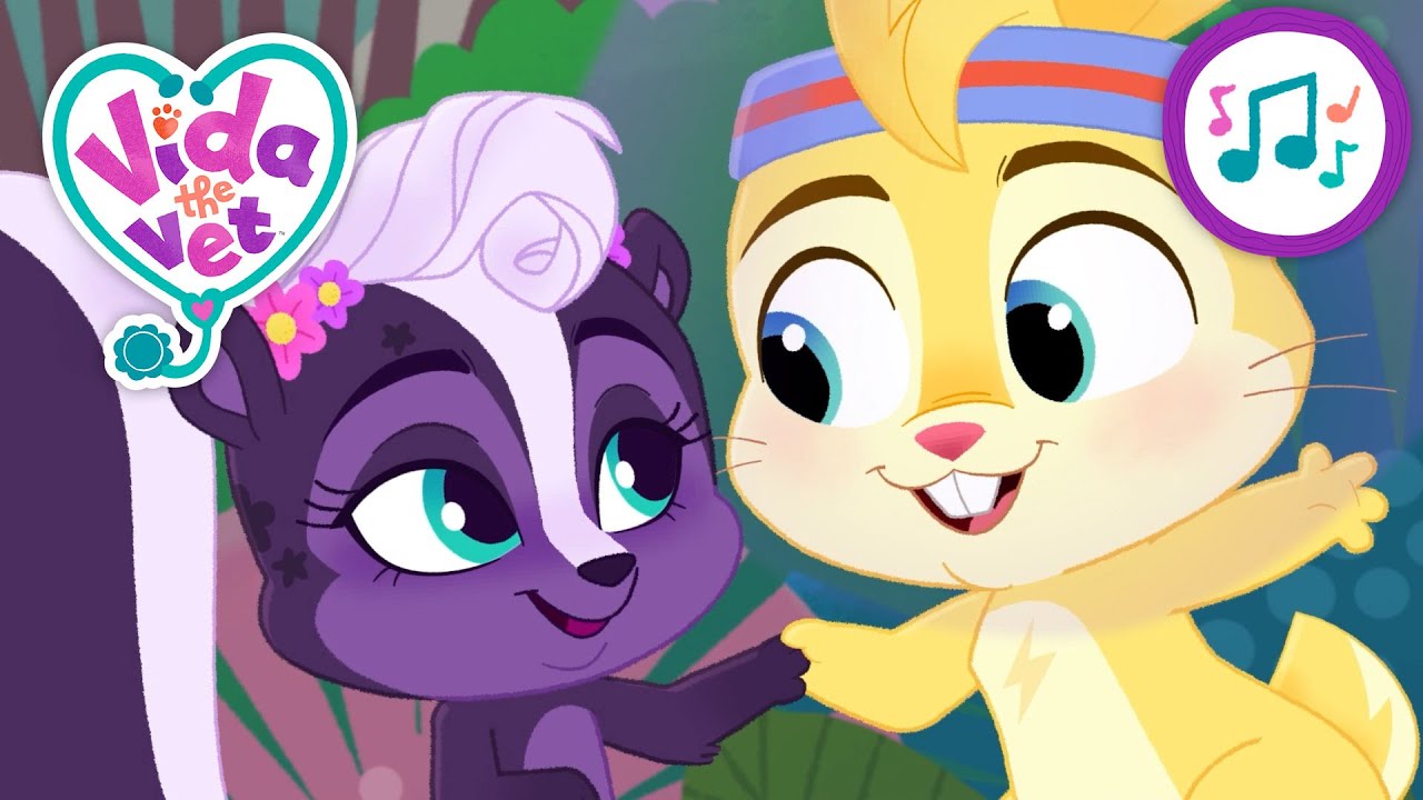 Zigzag’s Skunk Spray Song | Vida the Vet Music Video | Animal Cartoons ...