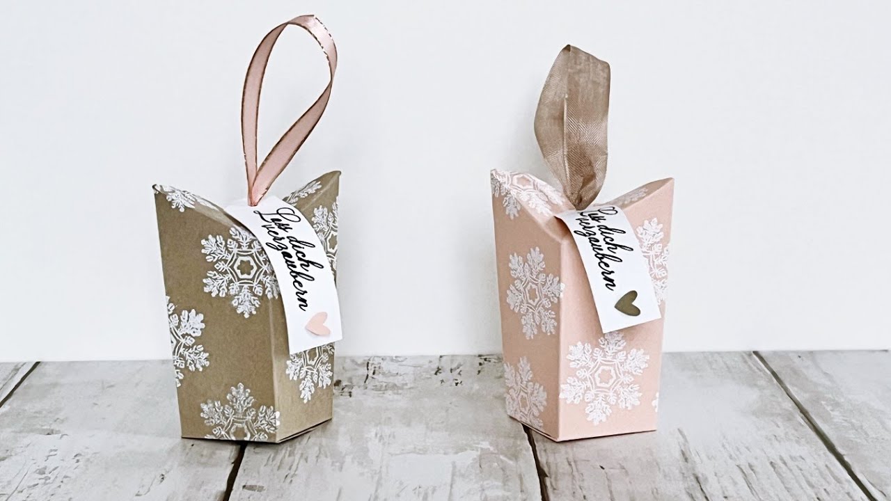 Tutorial Besondere Box zum Aufhängen - YouTube