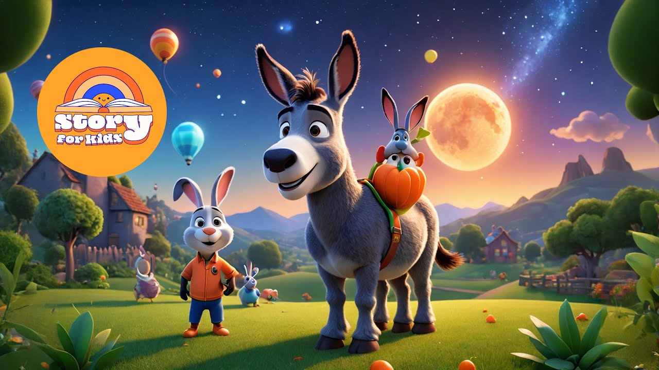 Story for kids : Benny's Cosmic Carrot Quest - YouTube