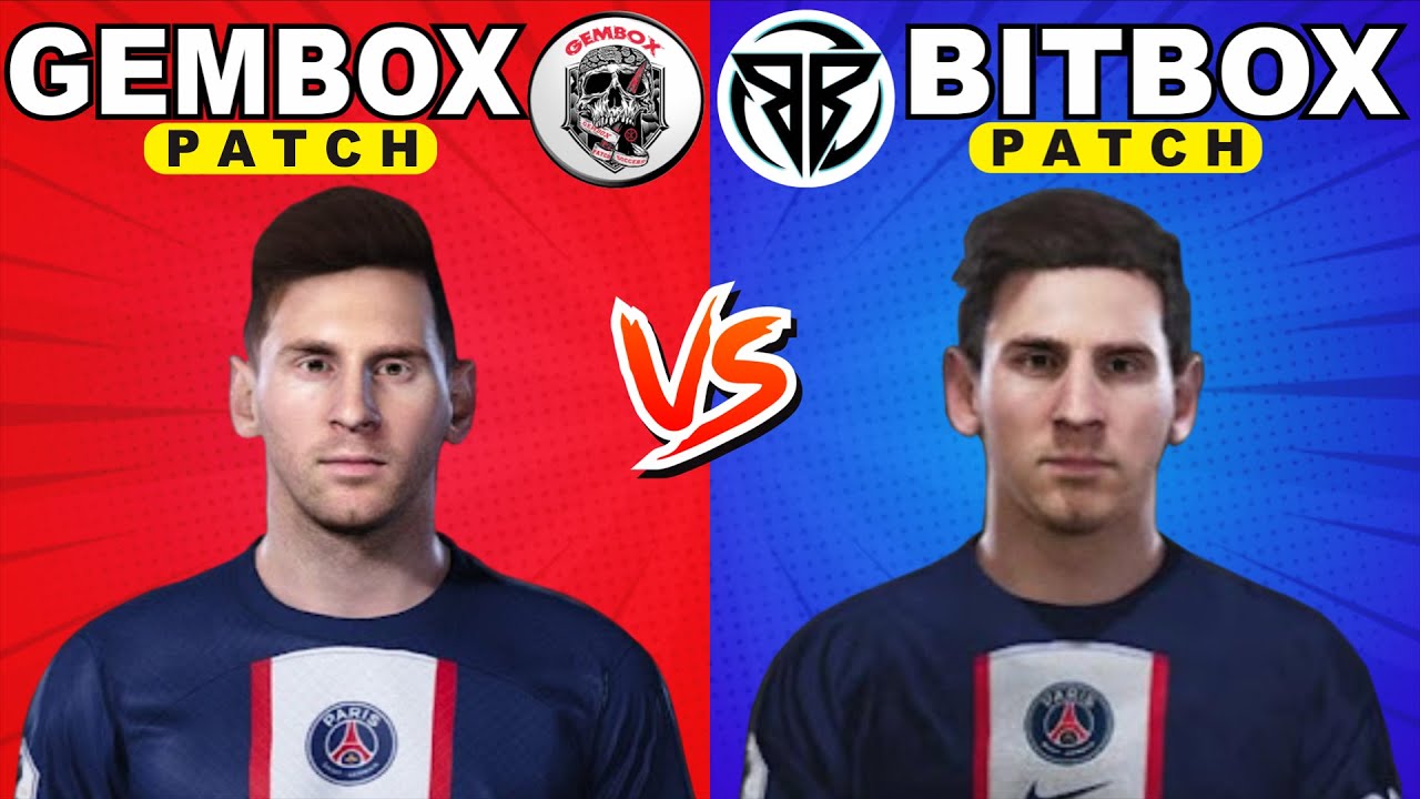 Bagusan Mana GEMBOX atau BITBOX Battle Dua Patch PES 2018 PS3 Paling ...