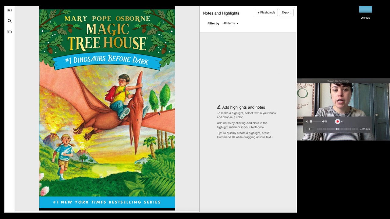 Magic Treehouse Book 1: Dinosaurs Before Dark, Chapter 1 (Read Aloud ...