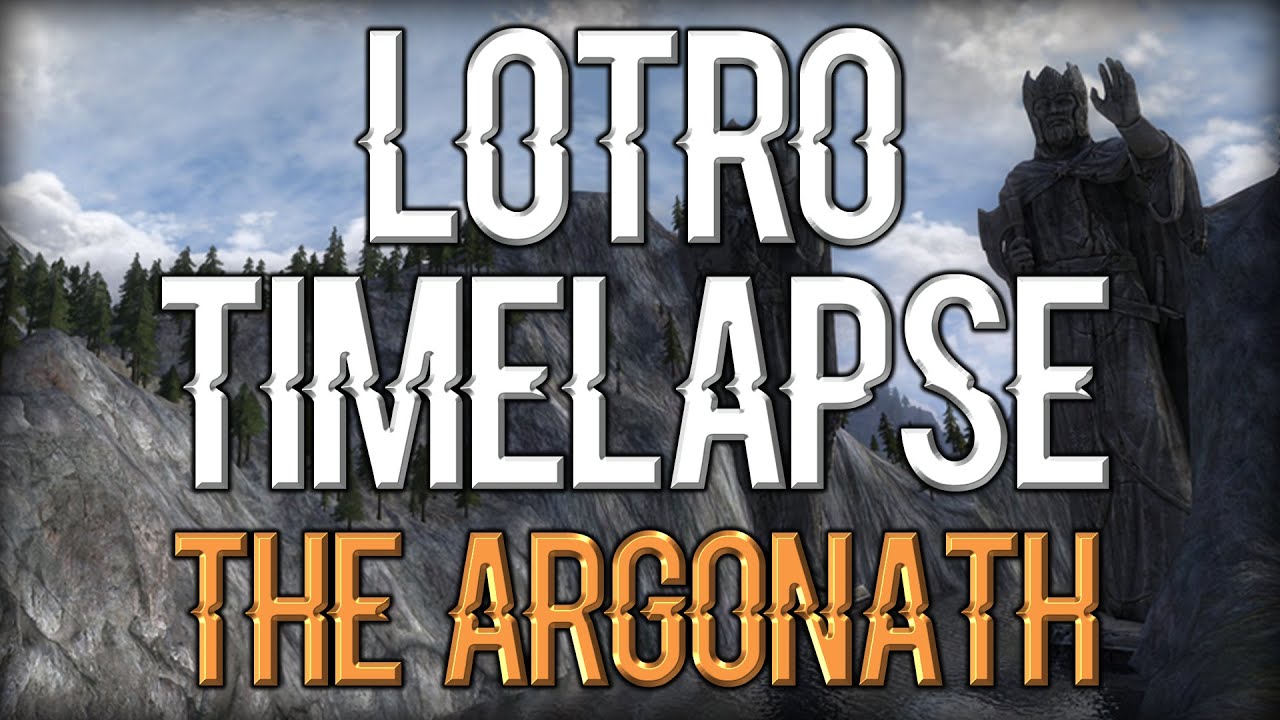 LOTRO Epic Breathtaking Landscape Video Timelapse The Argonath with ...