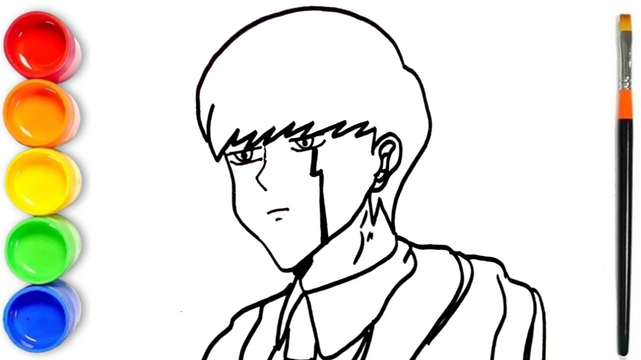 How to Draw Mash Burnedead from Mashle | Anime - YouTube