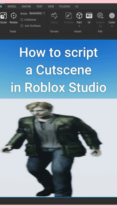 How to script a cutscene in Roblox Studio #roblox #tutorial #robloxstudio #robloxstudiotutorial ...