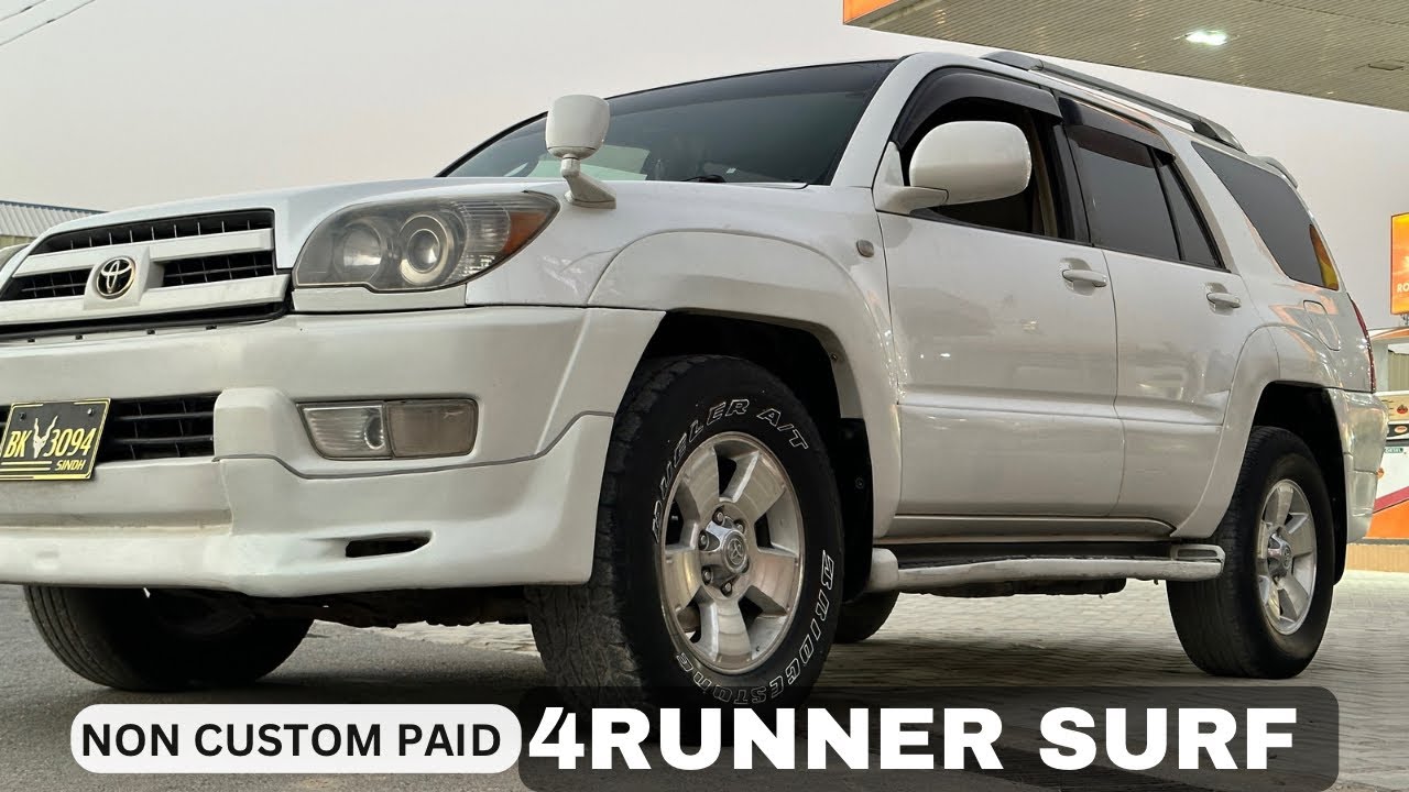 TOYOTA 4RUNNER SURF | Just Rs 19.5 lac Etni sasti gardi 😱 - YouTube
